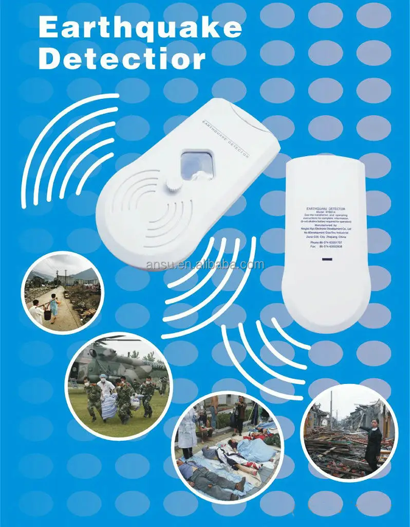 P-wave Earthquake Detection System - Early Warning Alarm