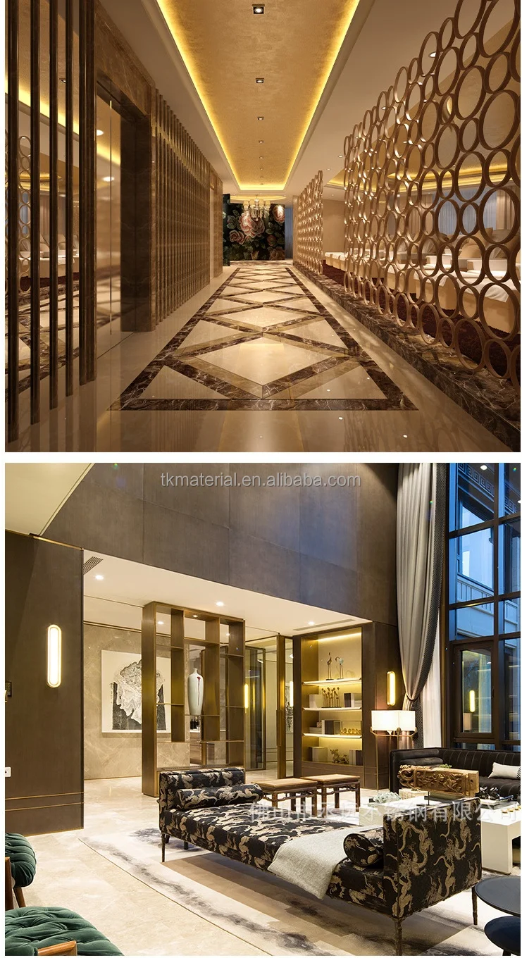 Modern Luxury Aluminum Alloy Wall Panel Waistline Decorative Strips for ...