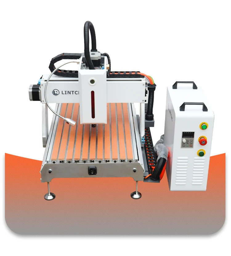 4 Axis CNC 6040 Mini DIY Desktop Hobby Router Kit for Woodworking ...