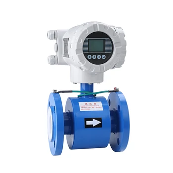 Factory Dn25 Rs485 Electromagnetic Flow Meter Converter Sensor Integrated Electromagnetic Flow ...