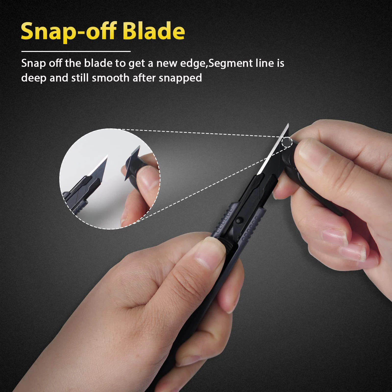 25mm 18mm 9mm Snap off Blades - Durable Utility Knife Solutions