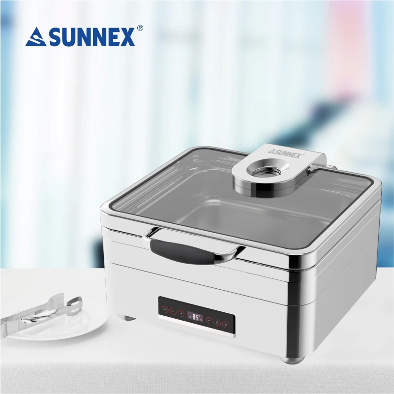 Sunnex New Luxury Commercial Chafing Dish Buffet Set 5.5L 304 Stainless ...