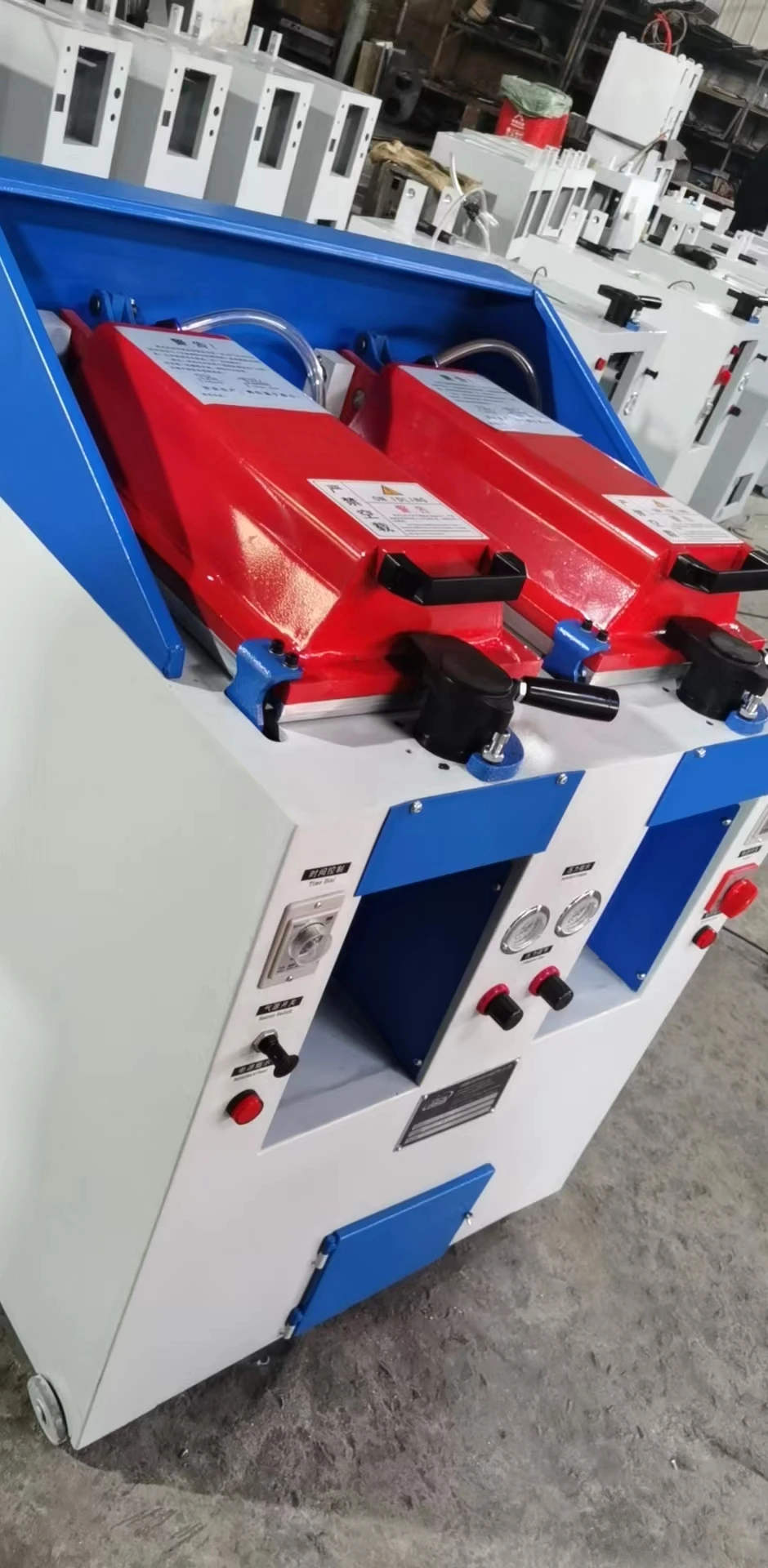 Shoe Soles Machine Gsb-778-4double Heads Automatic Cover Type Attaching ...