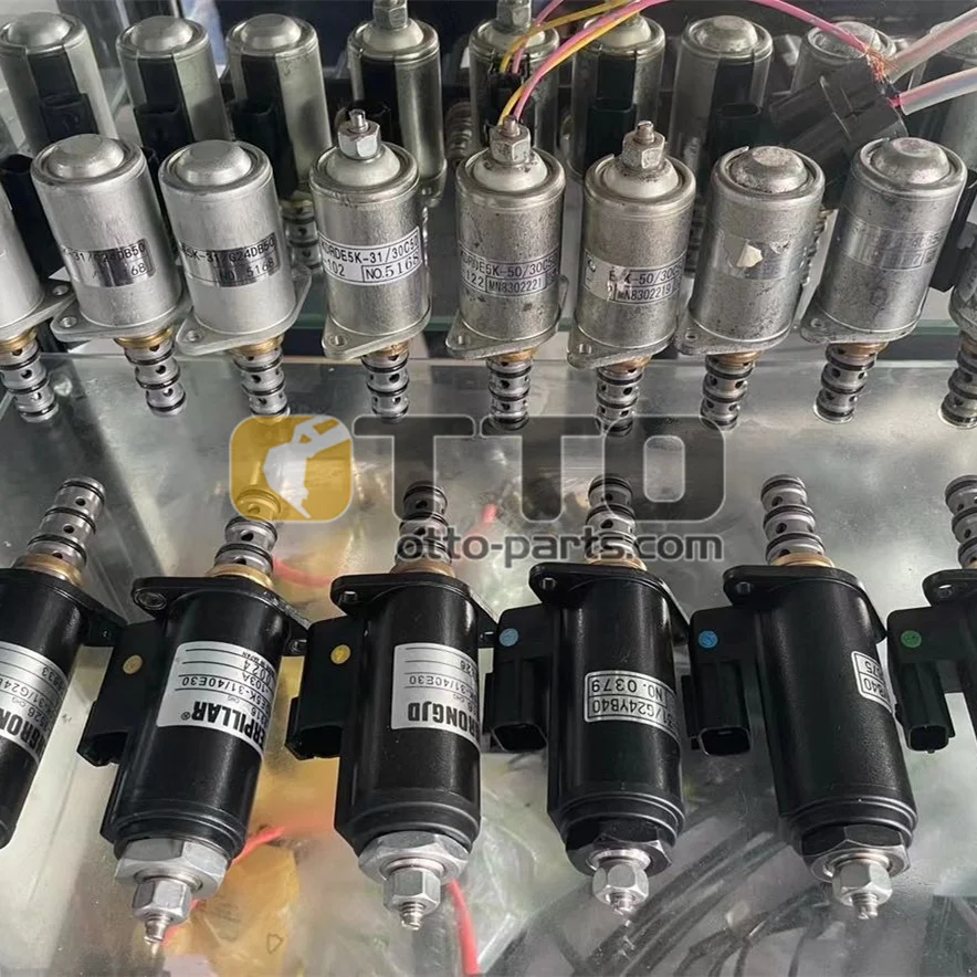 OTTO Excavadora Solenoide Hydraulic Solenoid Valve 24V 12V for CAT 320B 320C 111-9916 1119916