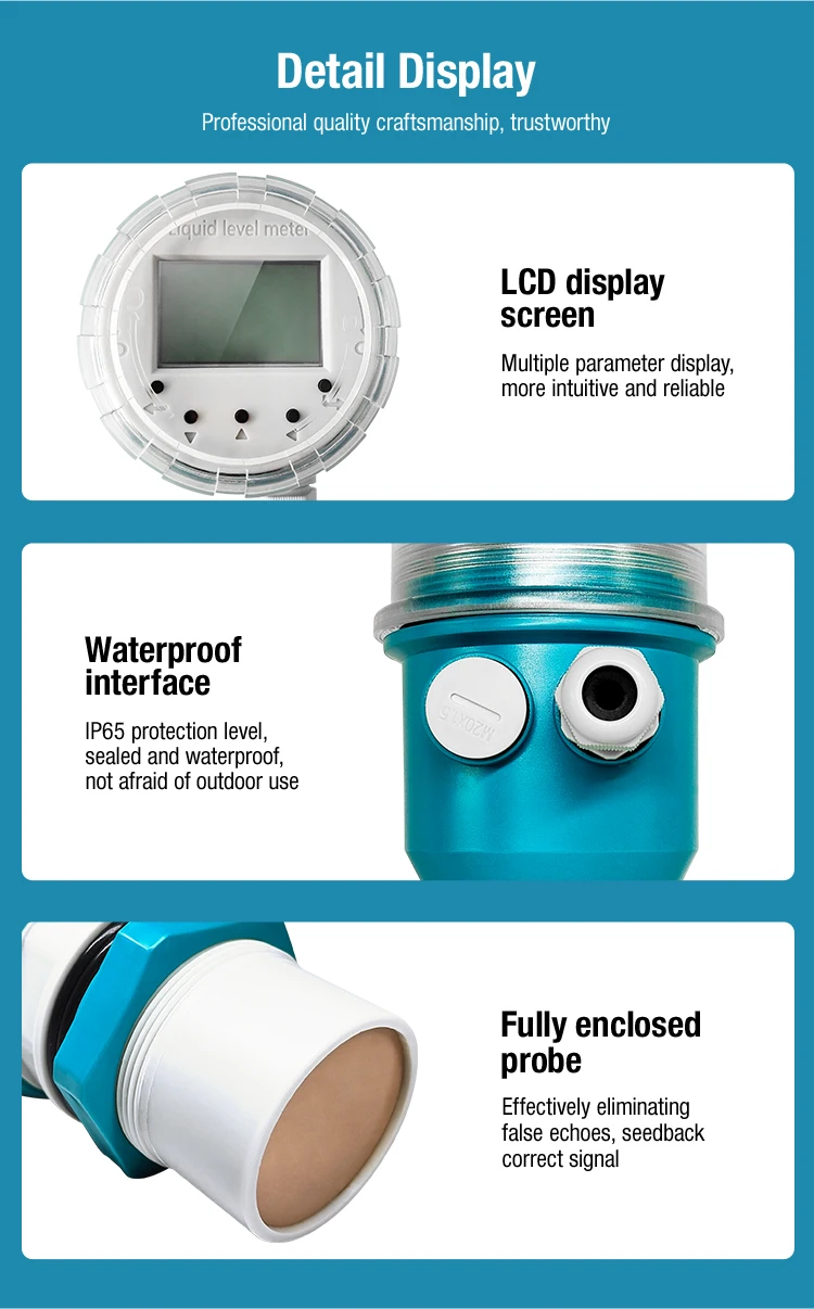 Jubo Rs485/modbus Water Tank Measurement Level Gauge Transmitter ...