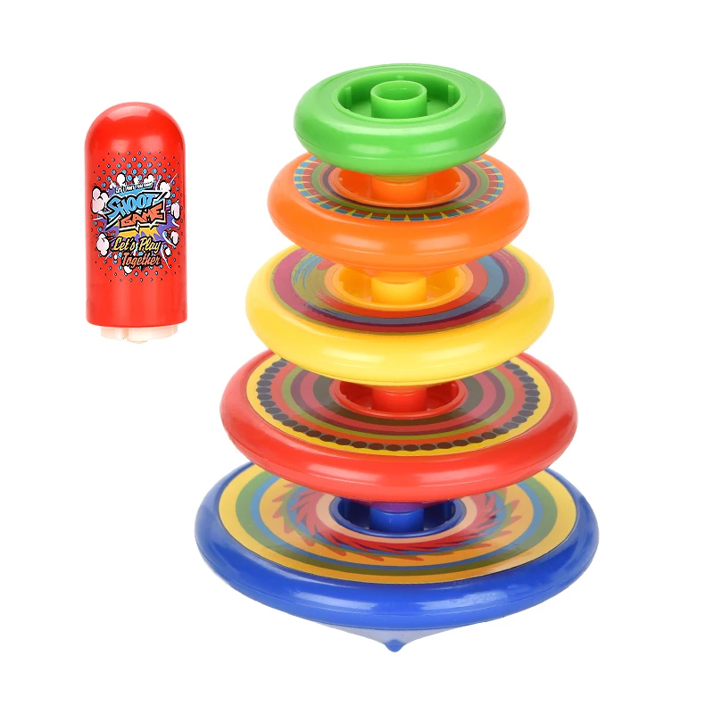 Stackable spinning tops store