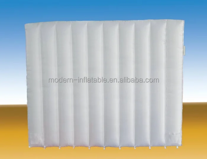 Portable Led White Straight Inflatable Wall Inflatable Backdrop For ...