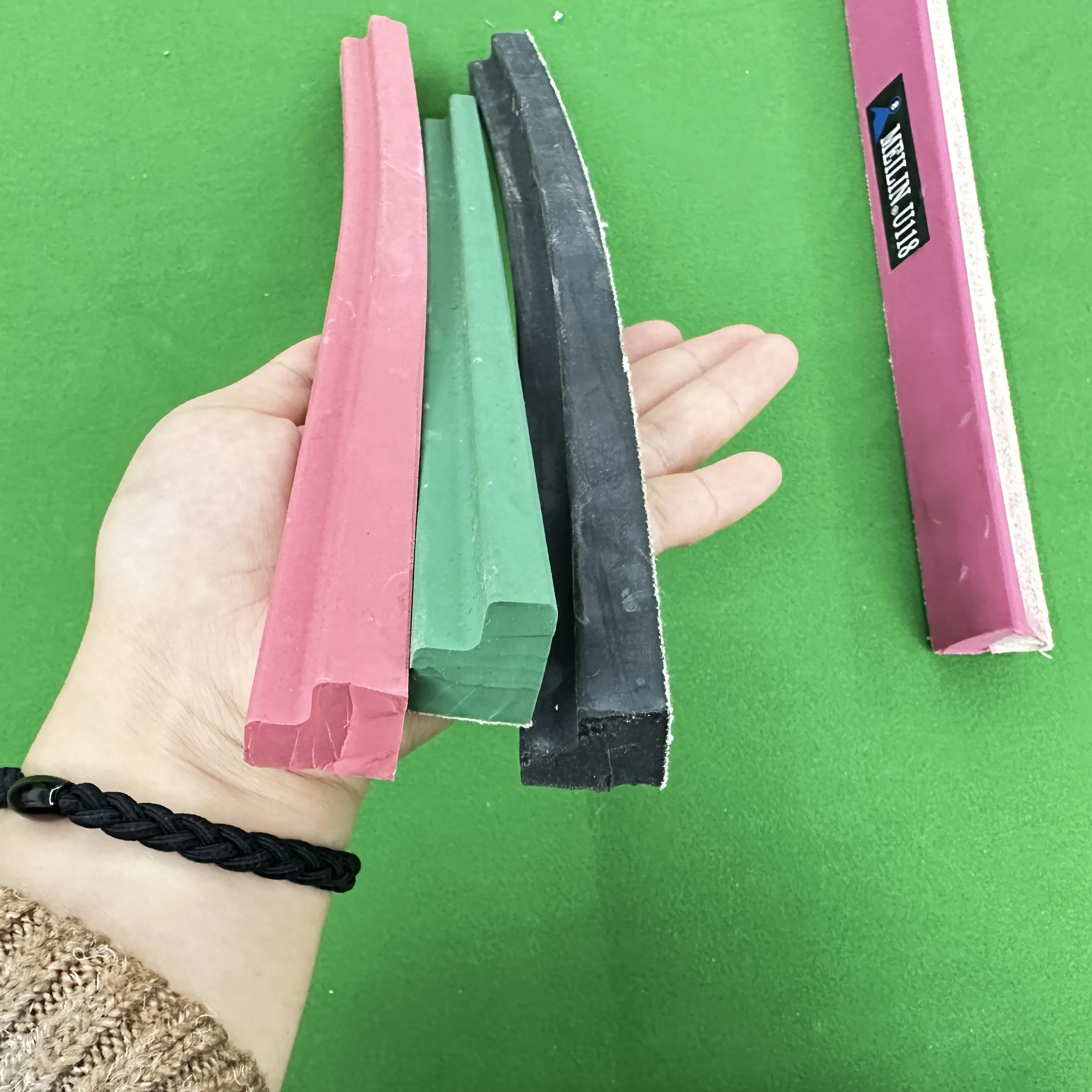 Factory Sale Pool Table Snooker Billiard Foot Rail Rubber Cushion K66 ...