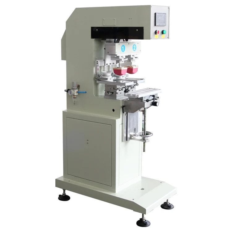 2 Color Digital Pneumatic Tampoprint Ink Tray Pad Printer