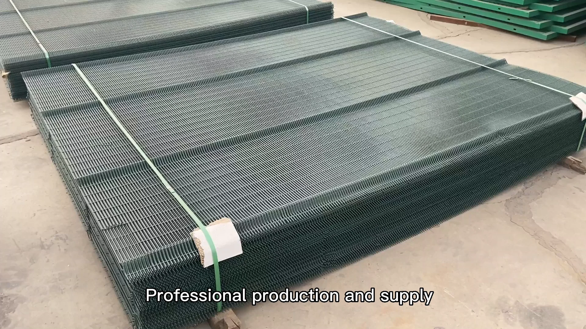 High Security Customized Size Galvanized Commercial 358 Fence Panel For ...