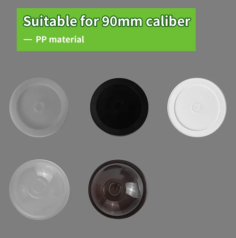 Cundao White/ Black/ Transparent Leak Proof Cover Disposable Coffee Cup ...