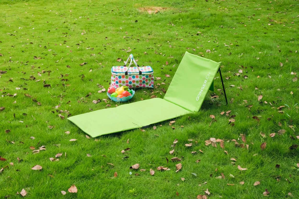 Portable Beach Mat Lounge Chair Lightweight Beach Chairs for Adults ...