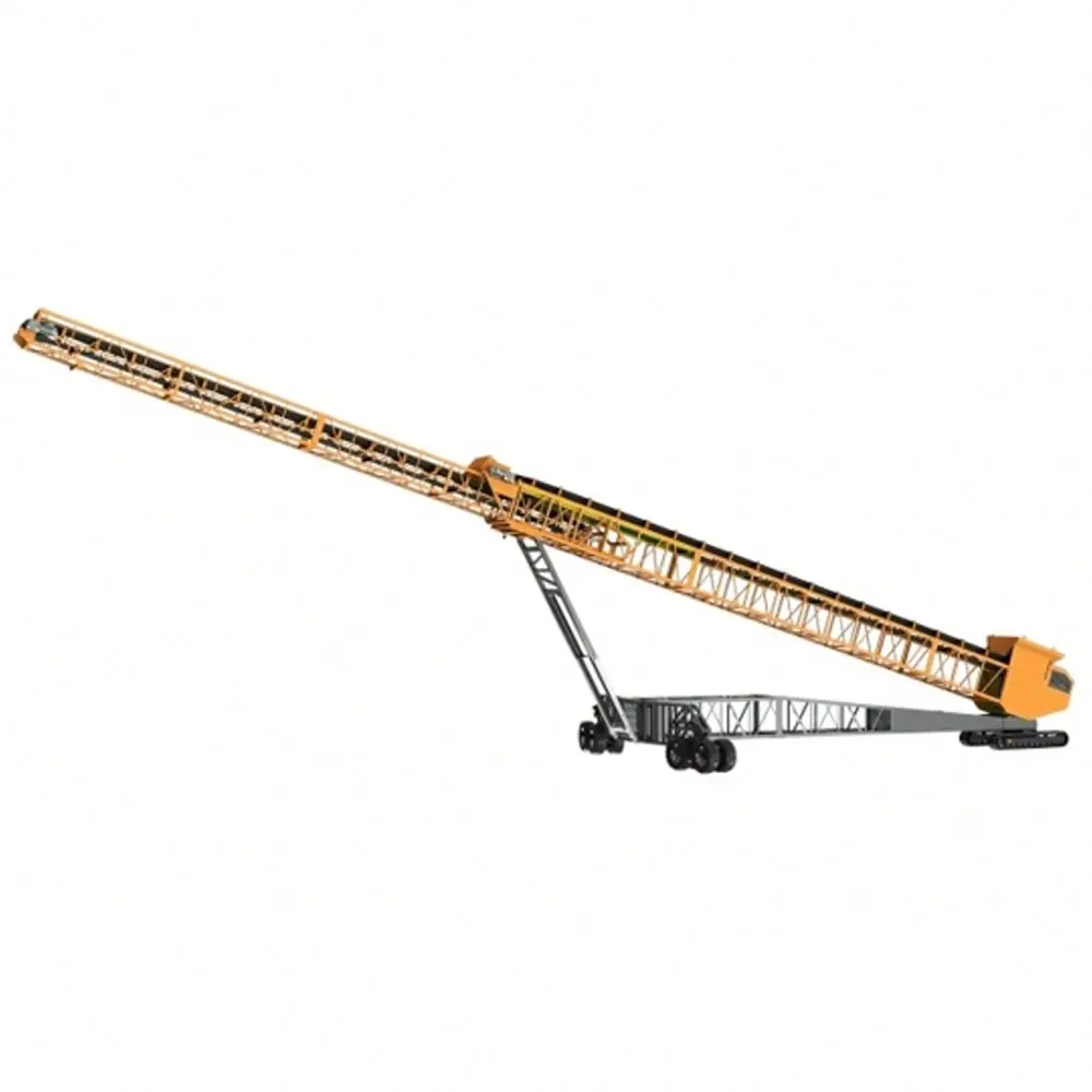 Factory Crawler Type Radial Industrial Stacker With Tail Wheel For ...