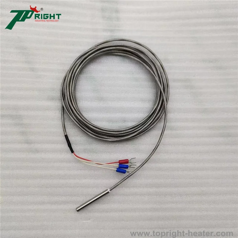 3-wires RTD PT100 Temperature Sensor - Quick Response