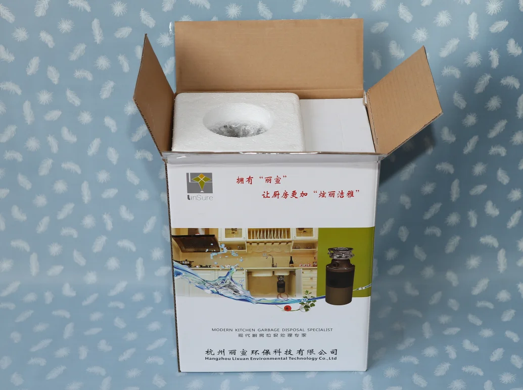 220v Electric Kitchen Food Waste Garbulator / Small Trash Compactor ...