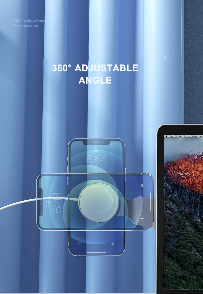 Top Sale Laptop Side Screen Clip Folding Magnetic Suction Charging ...