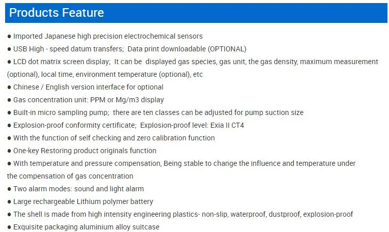 Portable Ph3 Ch3br So2f2 Gas Detector With Pumping Sampling For ...