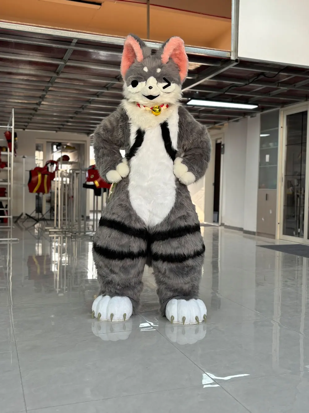 Plush Fursuit Kig Furry Costume - Perfect for Cosplay