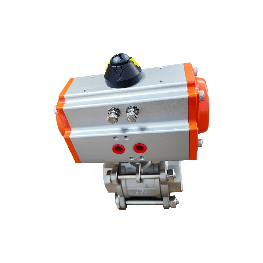 Atmospheric Steam Floating Ball Valve Bidirectional Stainless Steel ...