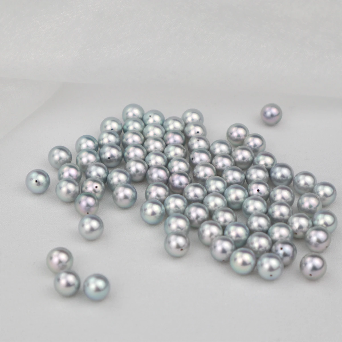 Japanese Blue Real Akoya Loose Pearls Natural Round and Baroque for ...