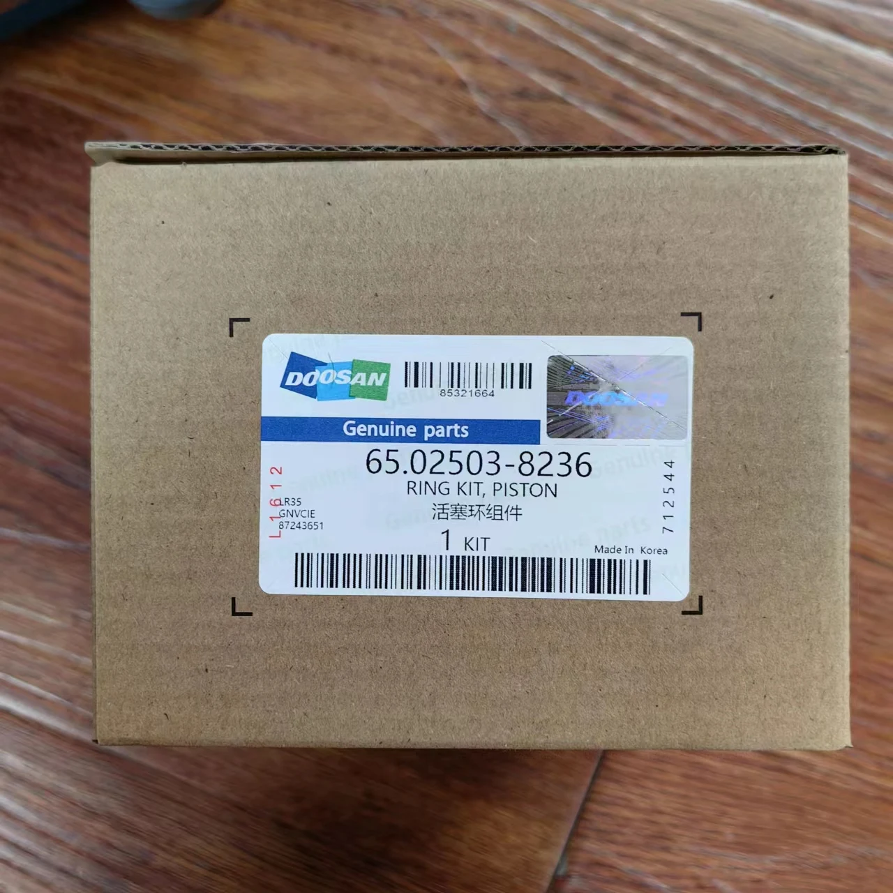 Excavator Daewoo Truck Bus Parts De12 De12tis De12t Engine 65.02503 ...