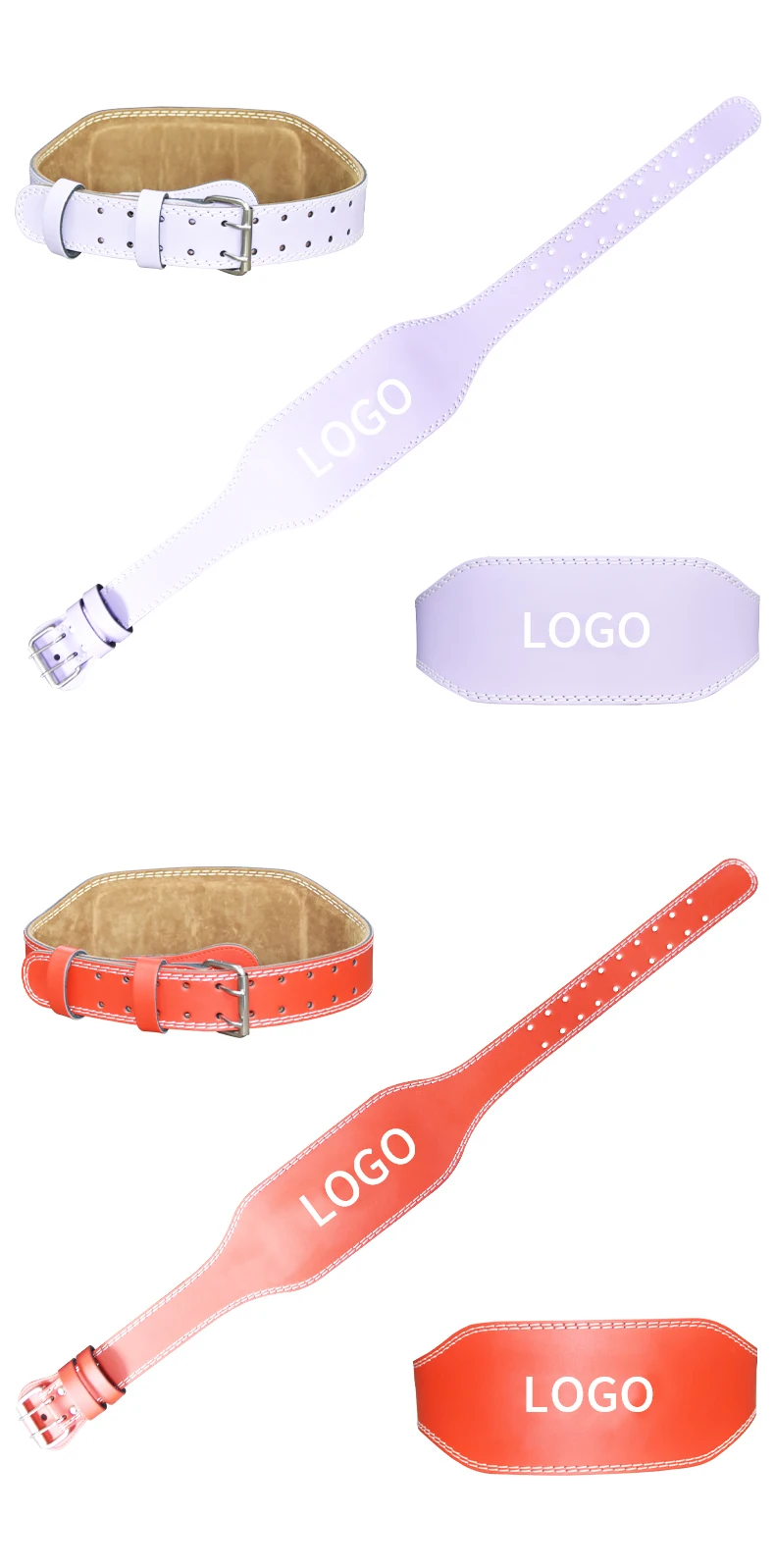 Custom Logo Gym Belt - High Quality Weight Lifting Support