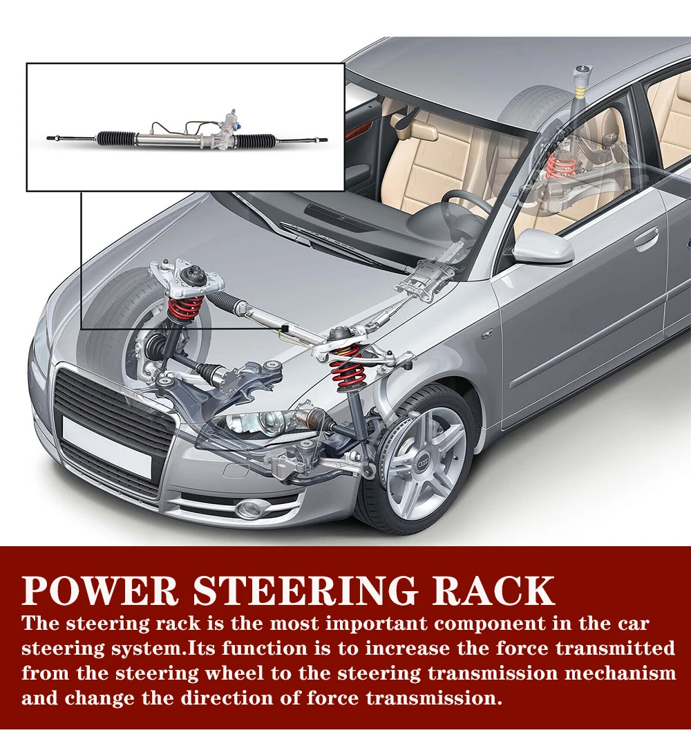 Steering Rack For Mitsubishi L200 4wd Rhd Mr333501 Mb553340 4410a726 ...