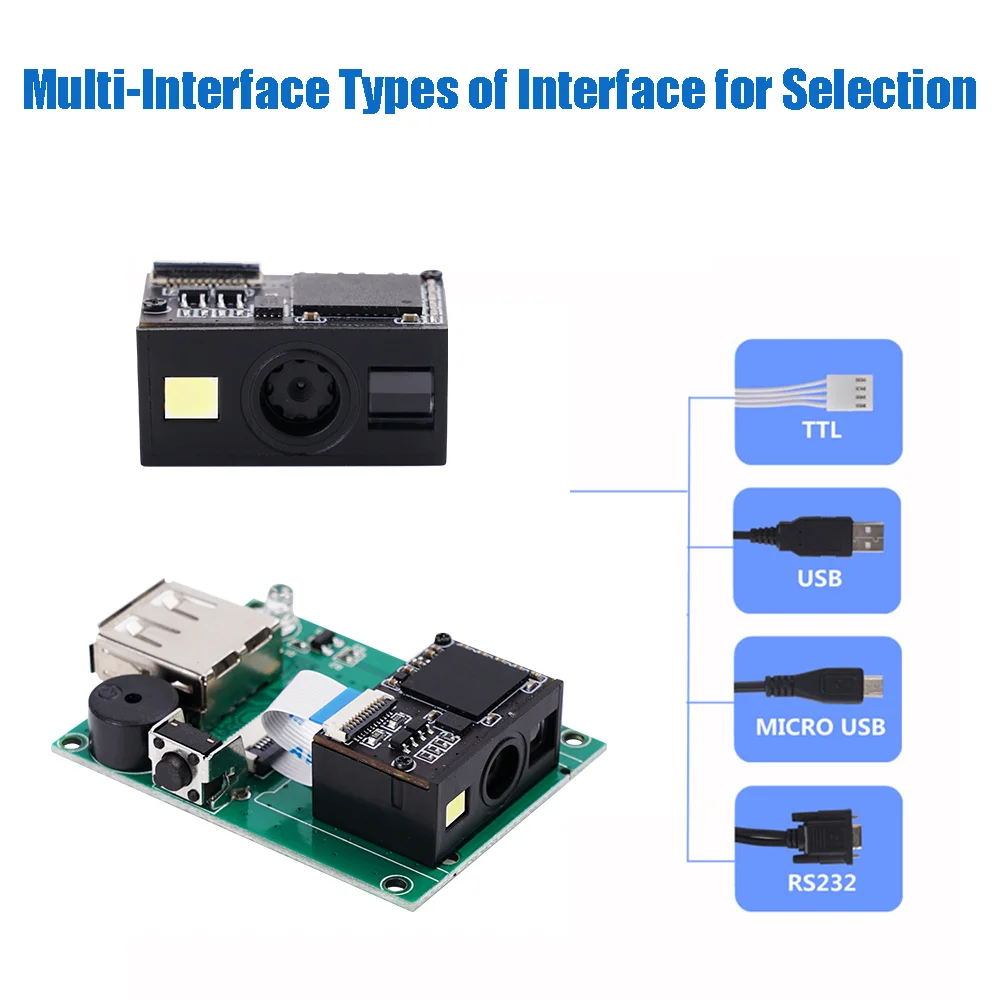 2D CMOS Barcode Scanner Module - Mini Size & High Performance