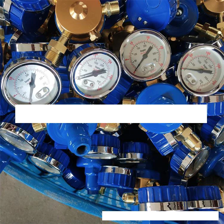 Small Valve Body Oxygen Meter Intake CGA540 Internal Tooth All Copper ...