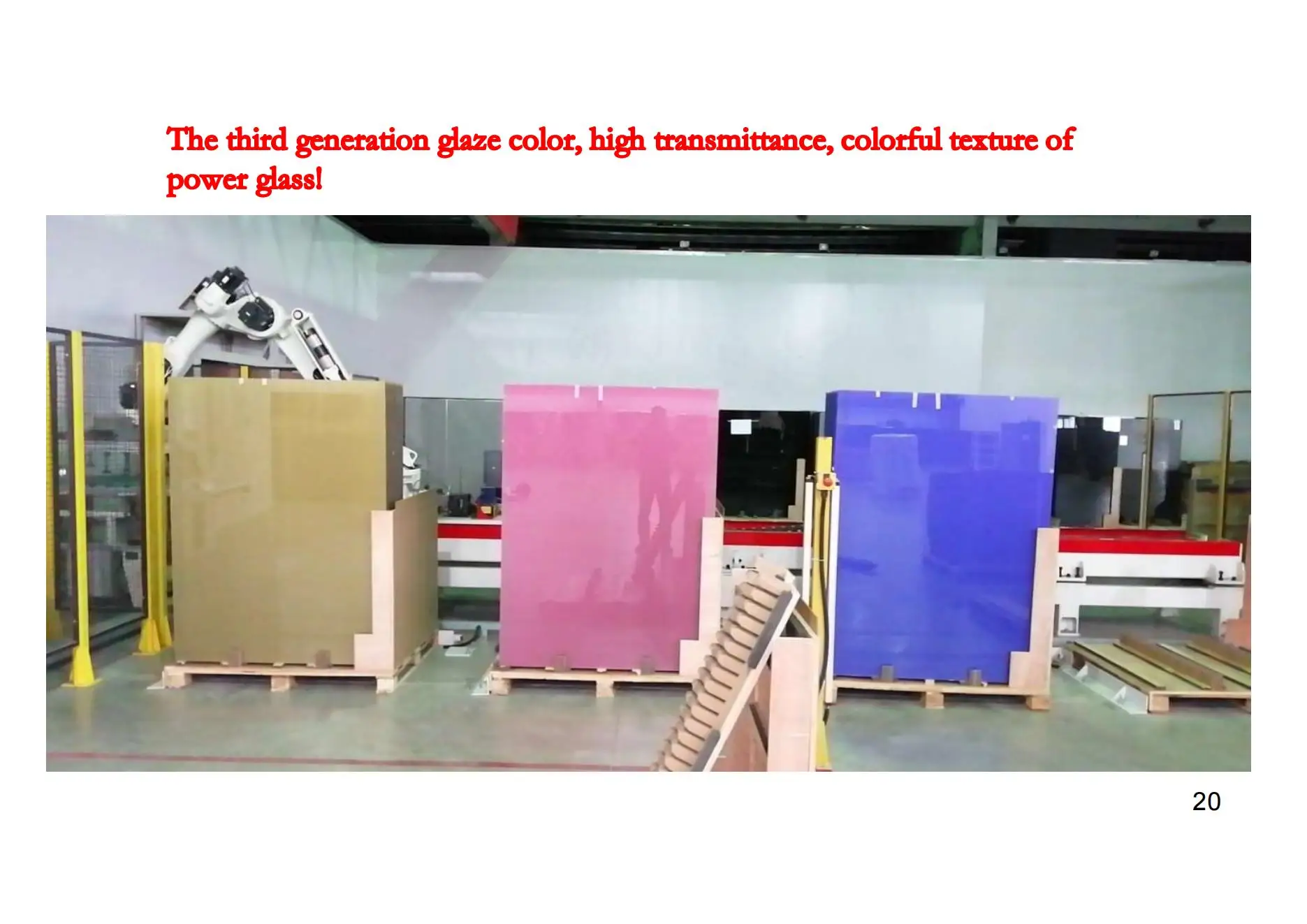 Solar Colorful Bipv Green Building Material Easy Clean Double Glass ...