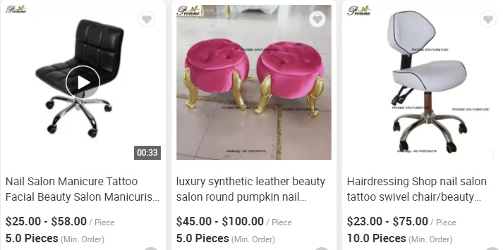 Brand New Adjustable Nail Stool Bar Spa Salon Manicure Pedicure Stools ...