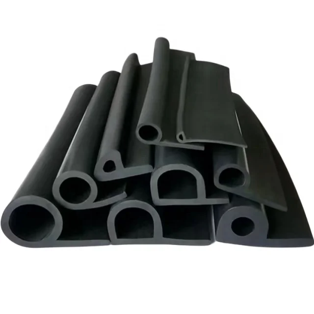 Waterproof P Shape Rubber Factory Produces Epdm P Type Rubber Seal ...
