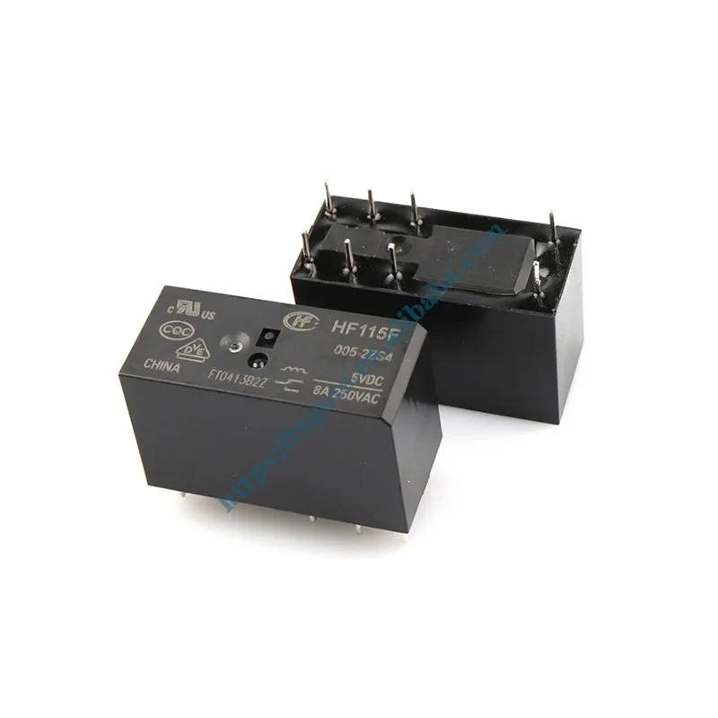 Original Hongfa Relay Jqx-115f Hf115f-024-2zs4 12v Dc 24v Dc 8a 8pin Power Relay Hf115f/005 ...