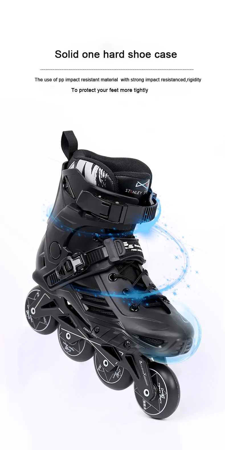 EACH Wholesale 4 Wheel Slalom Roller Skates Roselle Professional Inline ...