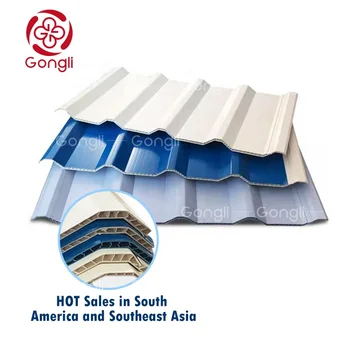 Houses Design Fireproof Hpl Sheet Plastic Pvc Roofing Sheet Pp Upvc ...