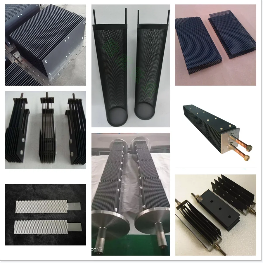 Titanium Plate Anode Electrode For Copper Chrome Plating - Buy Titanium ...