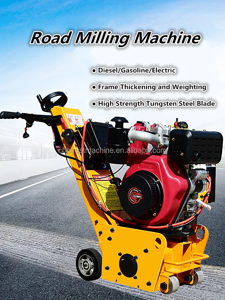 2025 Mini Road Milling Machine - Efficient Asphalt Scarifier