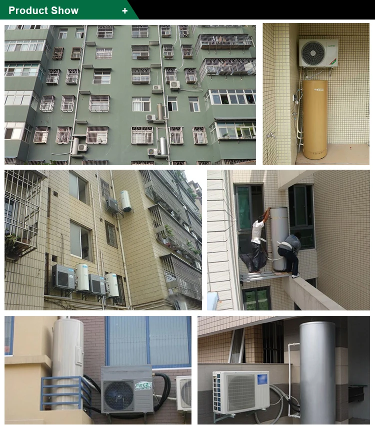 Alibaba.com: 350L wall mount heater with solar panel, solar water ...
