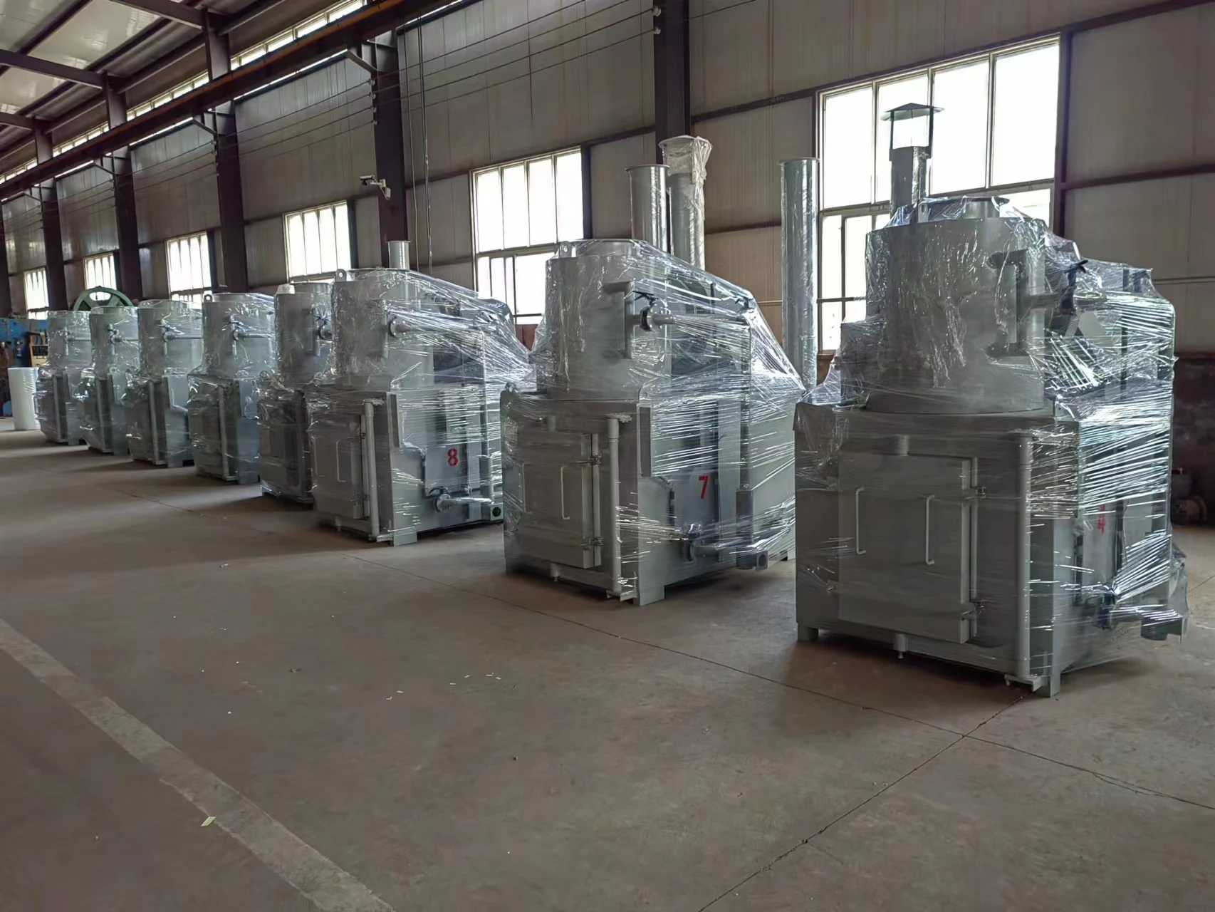 30kg 50kg 500kg Portable Home Smokeless Garbage Incinerator Burner ...