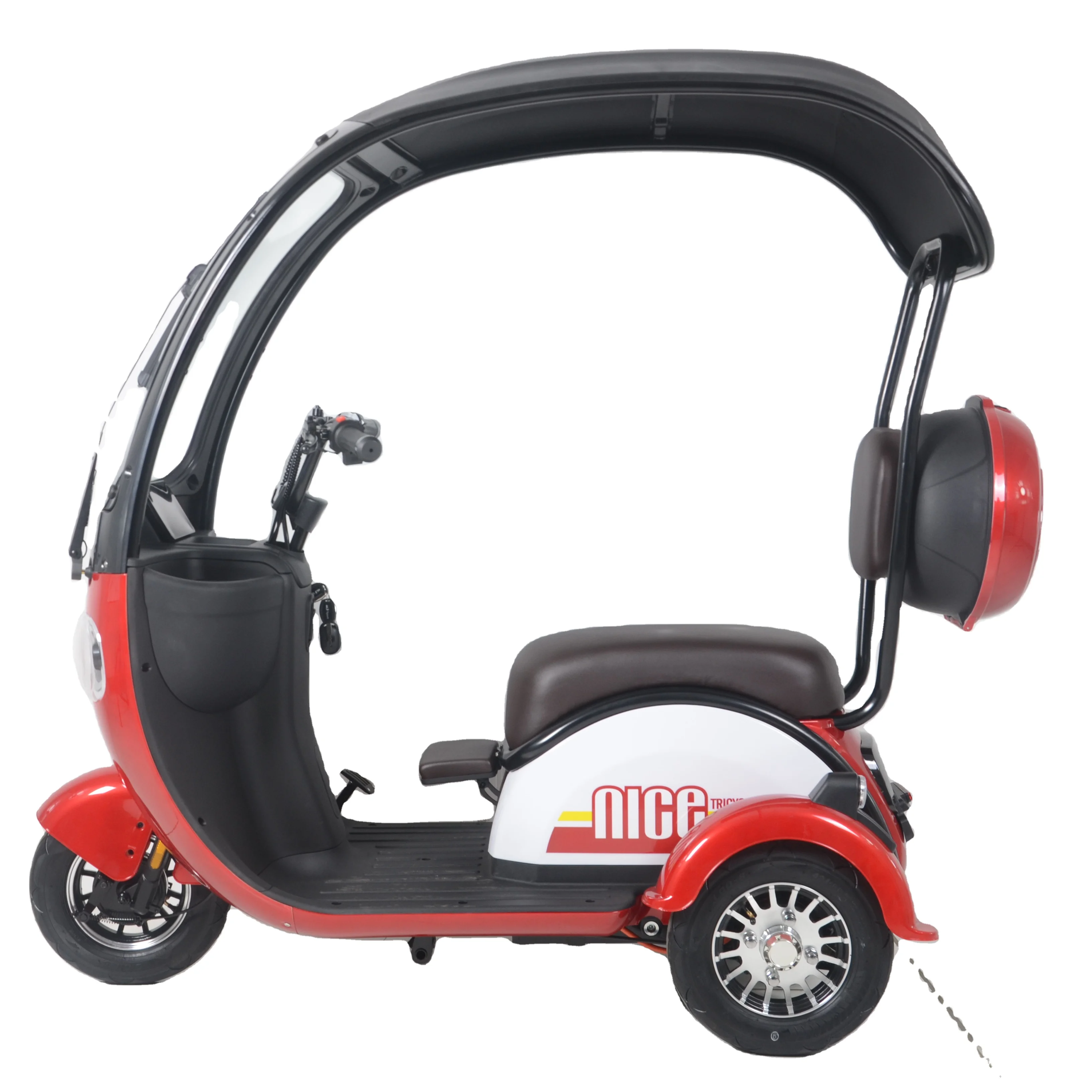 Cargo Passenger Electric Tricycles Motorized Tricycles Sightseeing Car ...