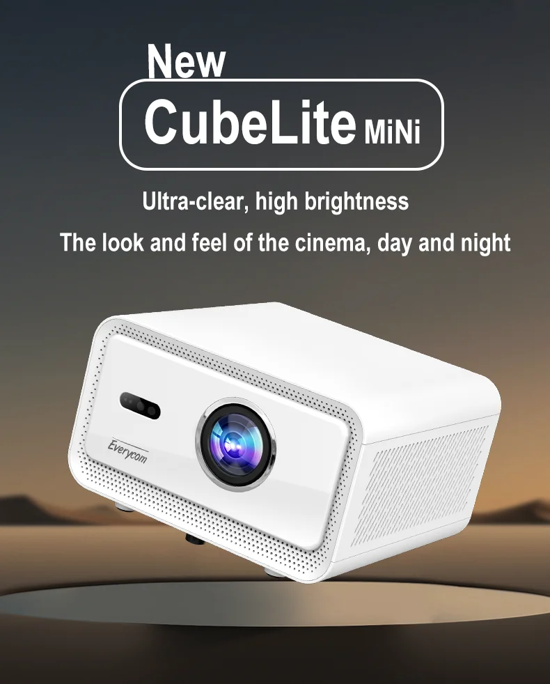 1500 ANSI Video Game Projector FULL HD Video Projector 4K Everycom ...