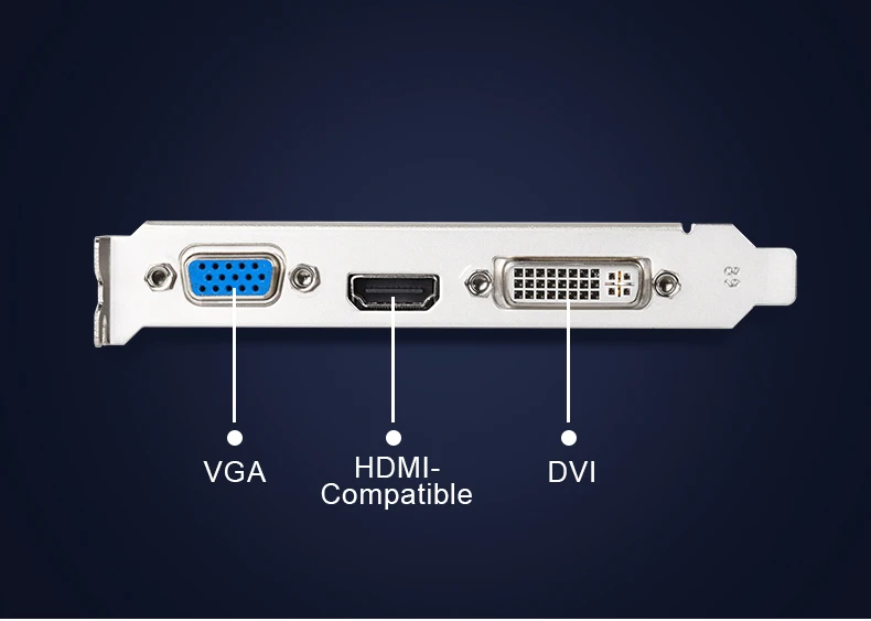 Jingsha Gt730 4gb Ddr3 128bit Graphics Card With Hdmi Vga Dvi Port Video Card Pcie X16 Gt 730 ...