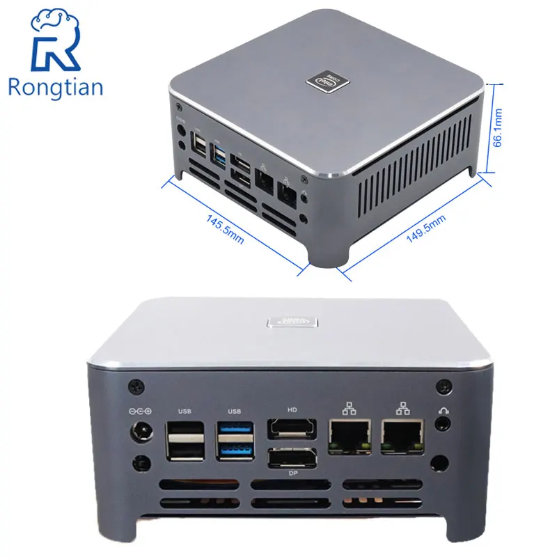Intel 10th Gen Core I9-10980hk Processor Intel Uhd Graphics Mini Pc For ...