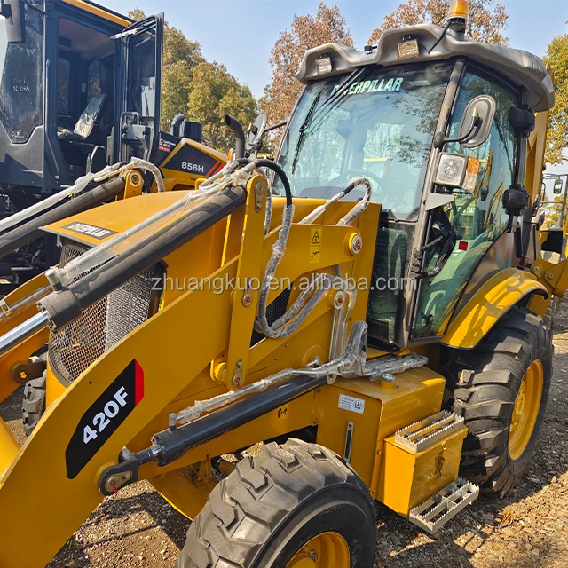 Used Caterpillar 420f Backhoe Loader Imported 4x4 Backhoe Loader ...