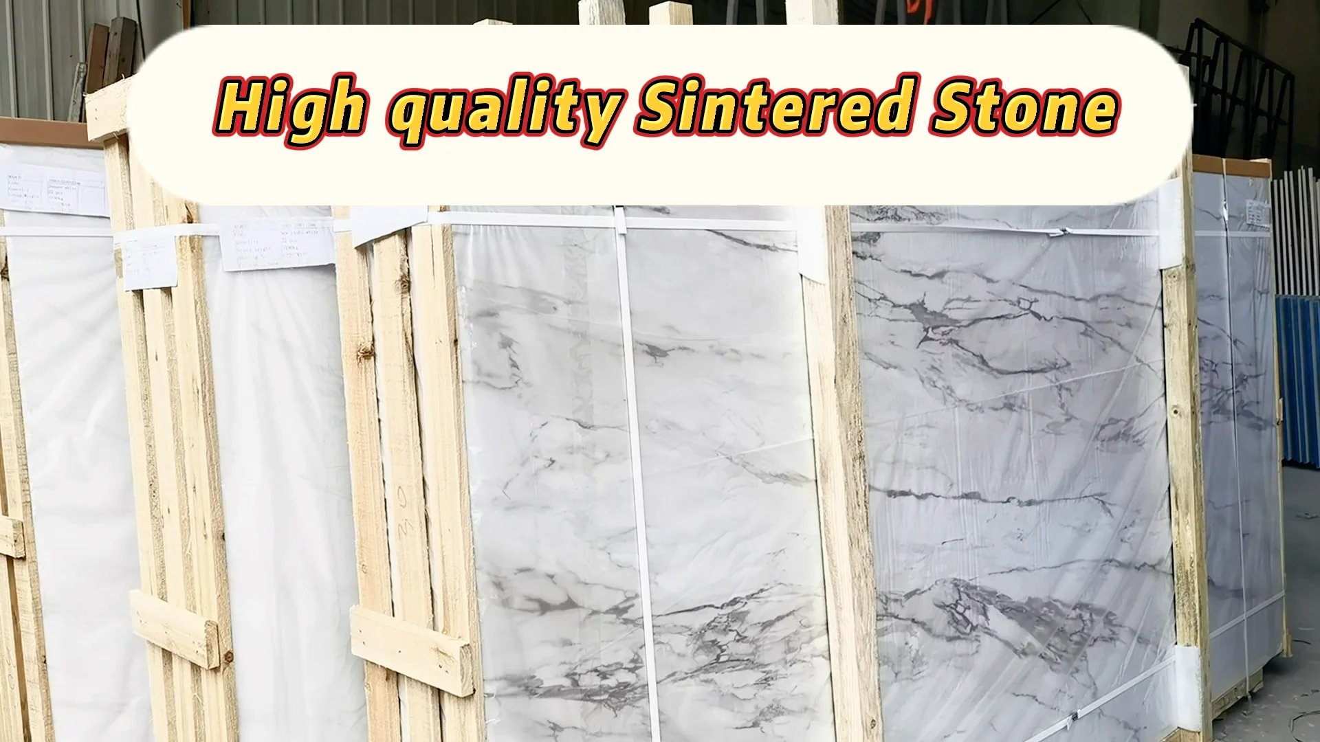 1600*3200*12mm Full Body Sintered Stone Slab Island Counter Top Pearly White Customizable Sinter ...