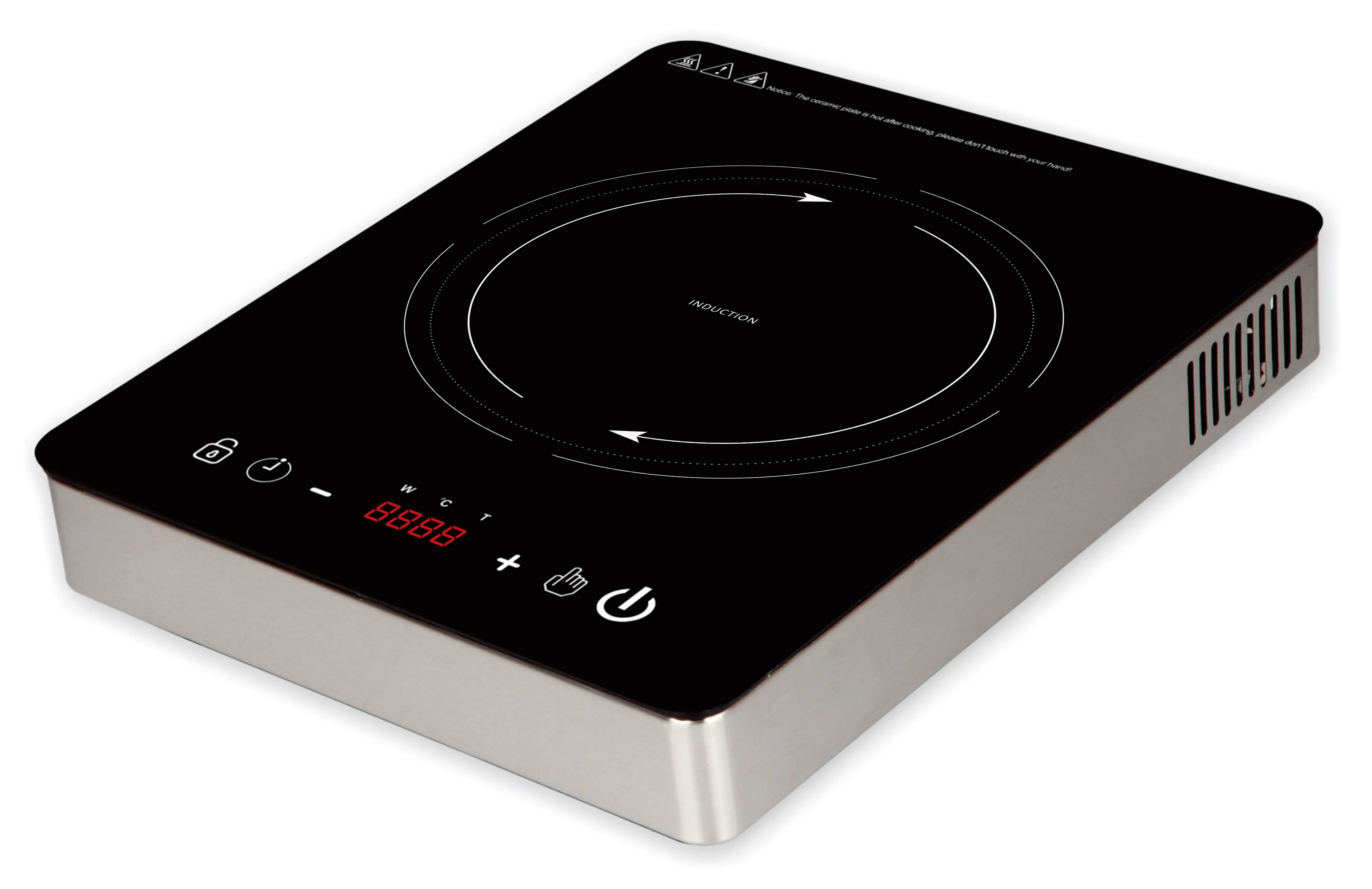 Zhongshan Factory 220V High Power Induction Cooker Stainless Steel ...