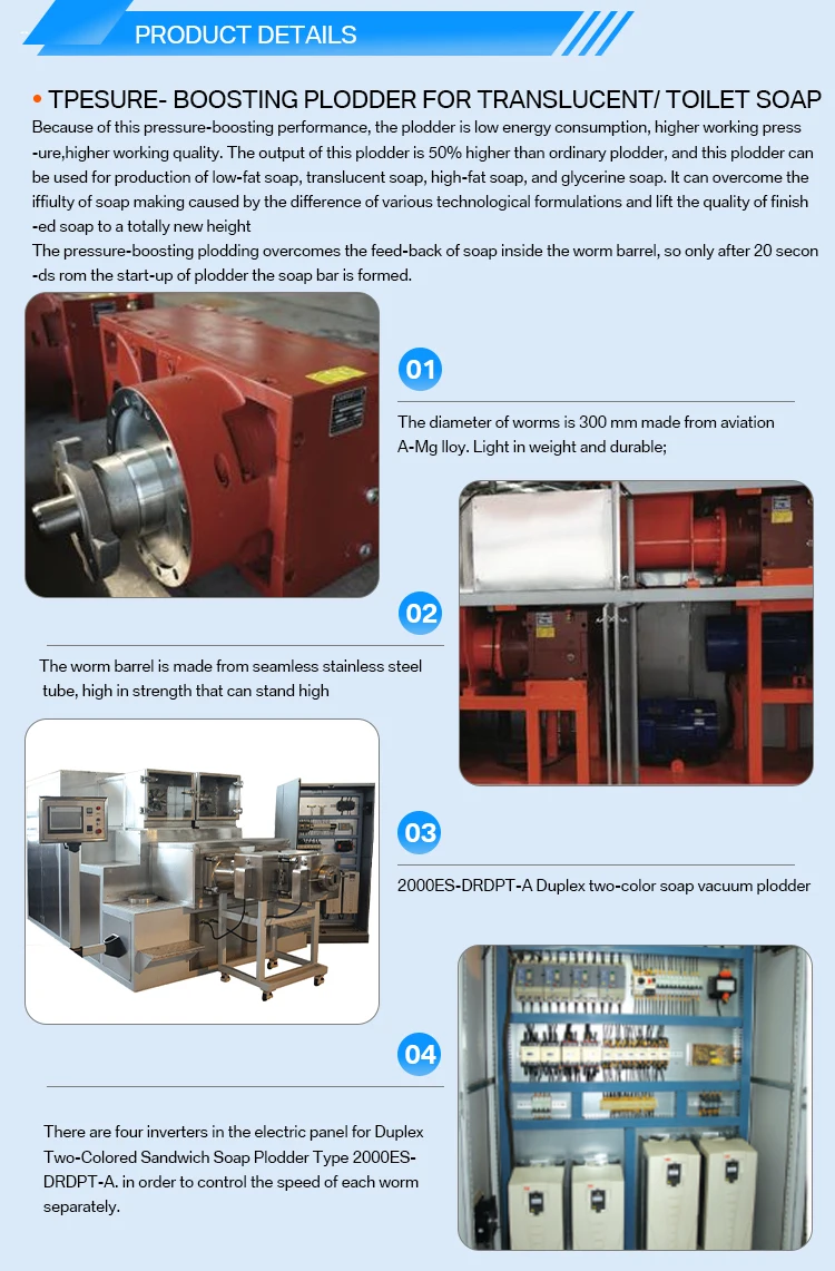 Limac Automatic Soap Extruder Machine Plodder Making Machine - Buy ...