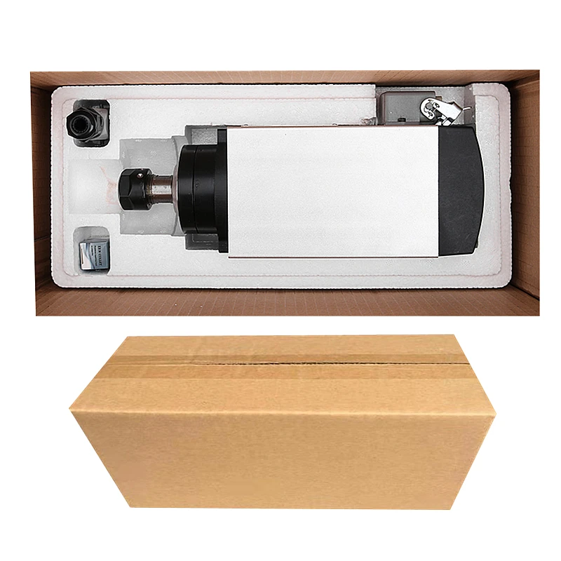 2.2kw Cnc Spindle Kits Square Air Cooled 2.2kw Spindle+2.2kw Inverter+ ...