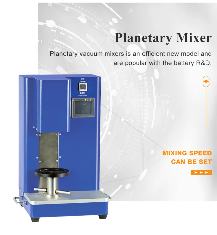 Laboratory Battery Slurry Vacuum Planetary Mixer For Research - Buy ...