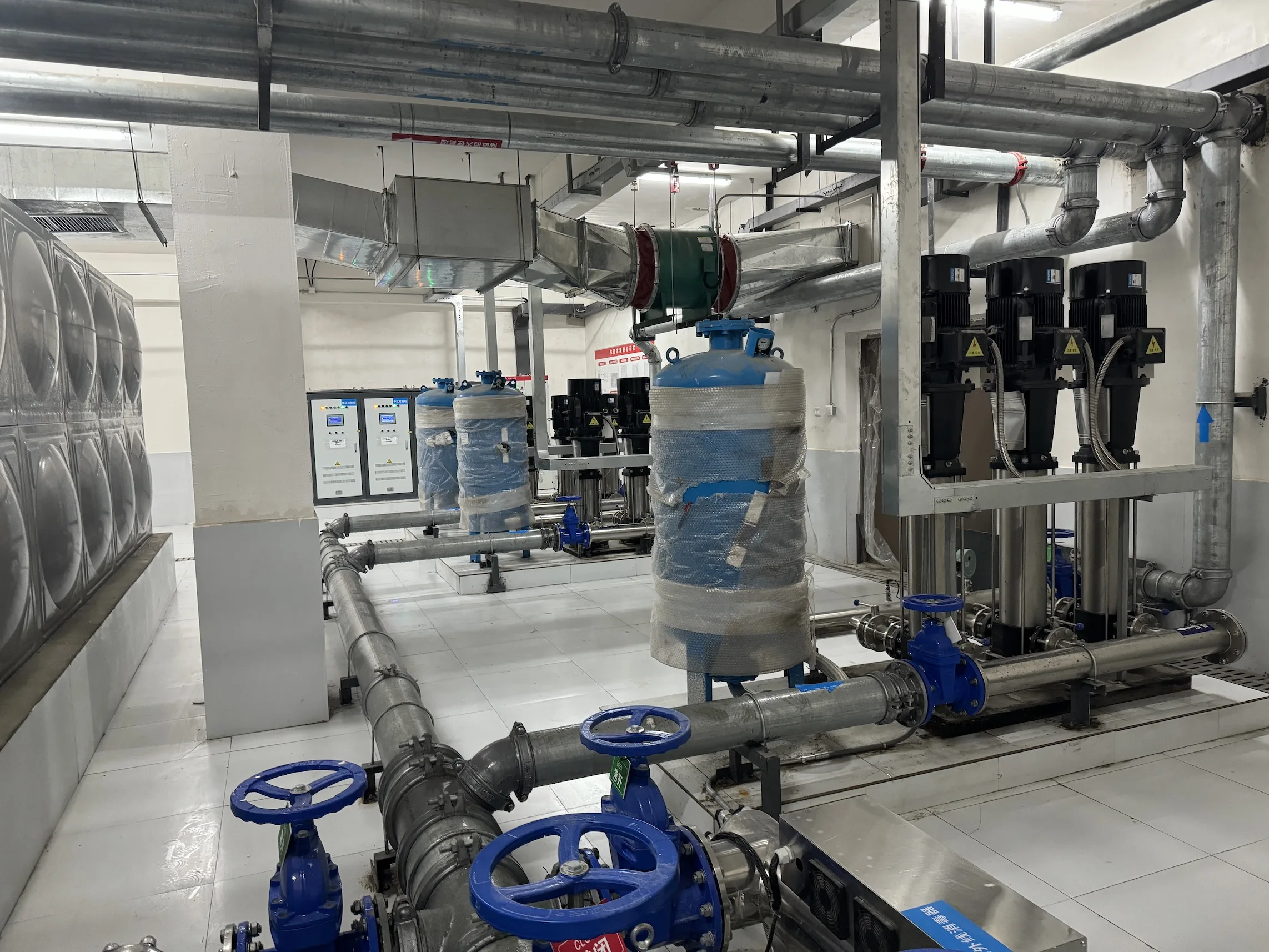 Intelligent Control Durable Low Pressure Frequency Stainless Steel ...